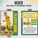 Editable Soccer Trading Cards Template Personalized DIY Sport Card ...