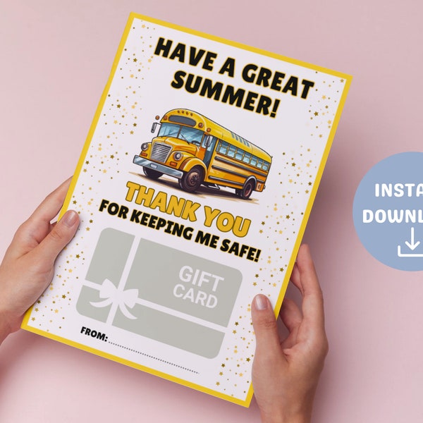 Bus Driver Thank You - Etsy