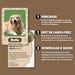 Custom Dog Trading Card Template, Editable Pet Card Canva Template ...