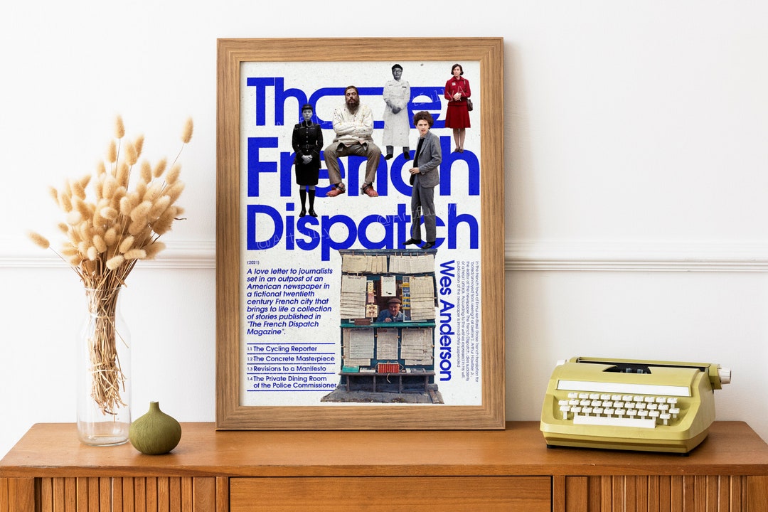 The French Dispatch Movie Poster Print Art Poster Wall Art Decor - Etsy