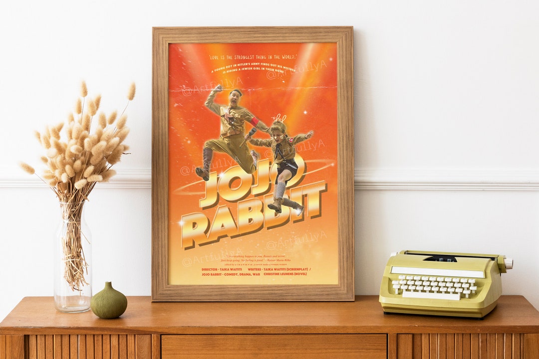 Jojo Rabbit Movie Poster | Print Art Poster | Wall Art Decor - Etsy