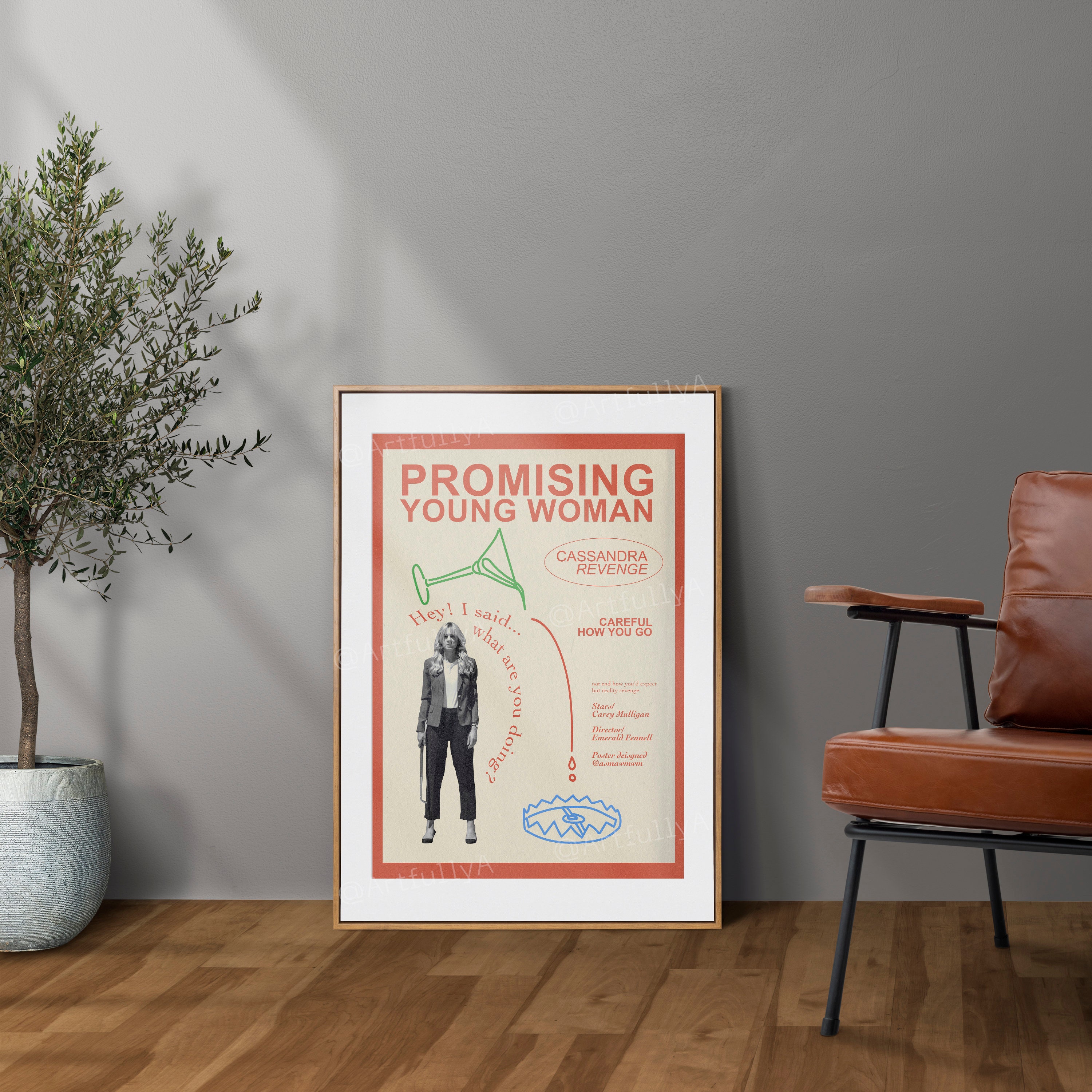 Promising Young Woman Movie Poster Print Art Poster Wall Art Decor - Etsy