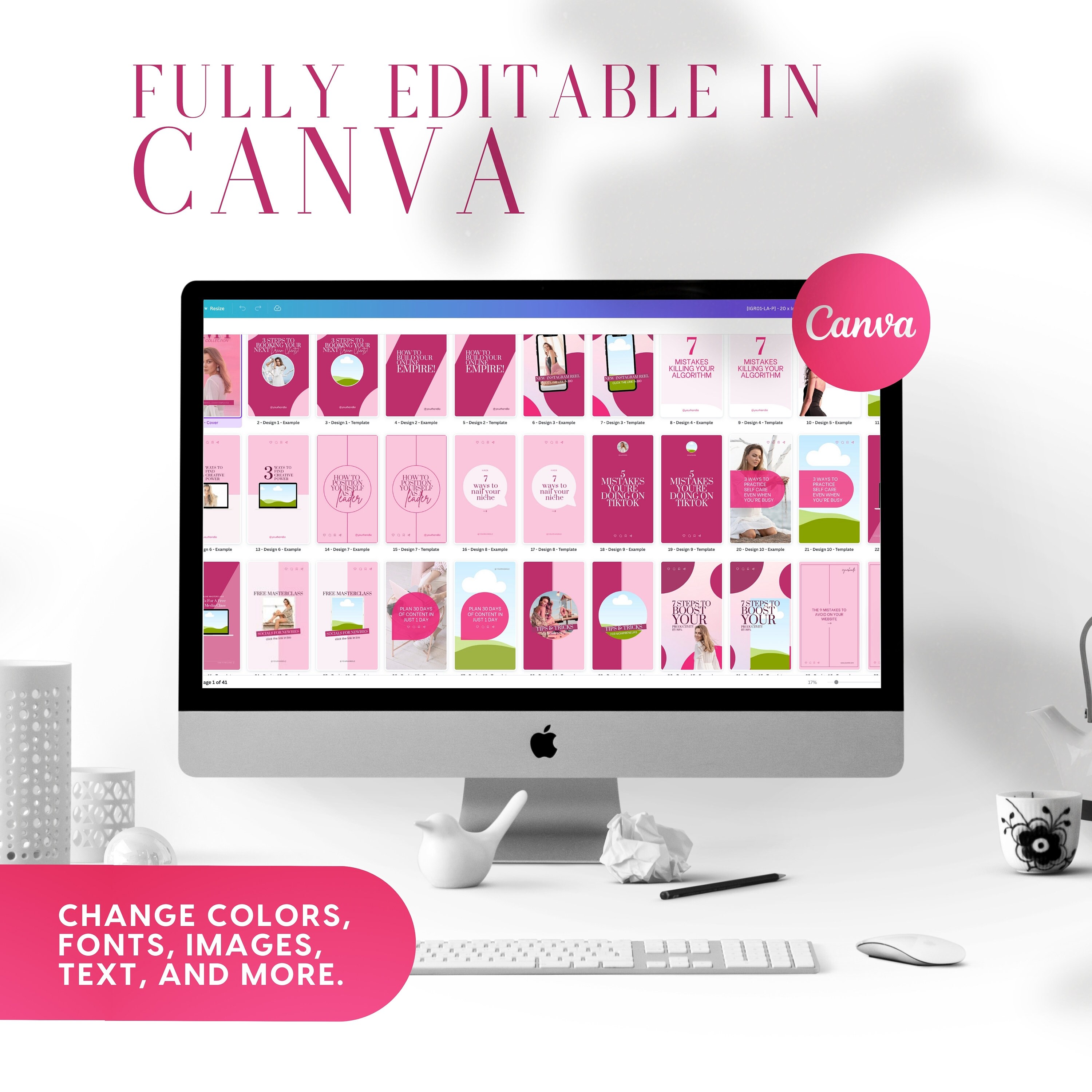 20 Instagram Reel Cover Templates for Coaches & Course Creators INSTANT ...