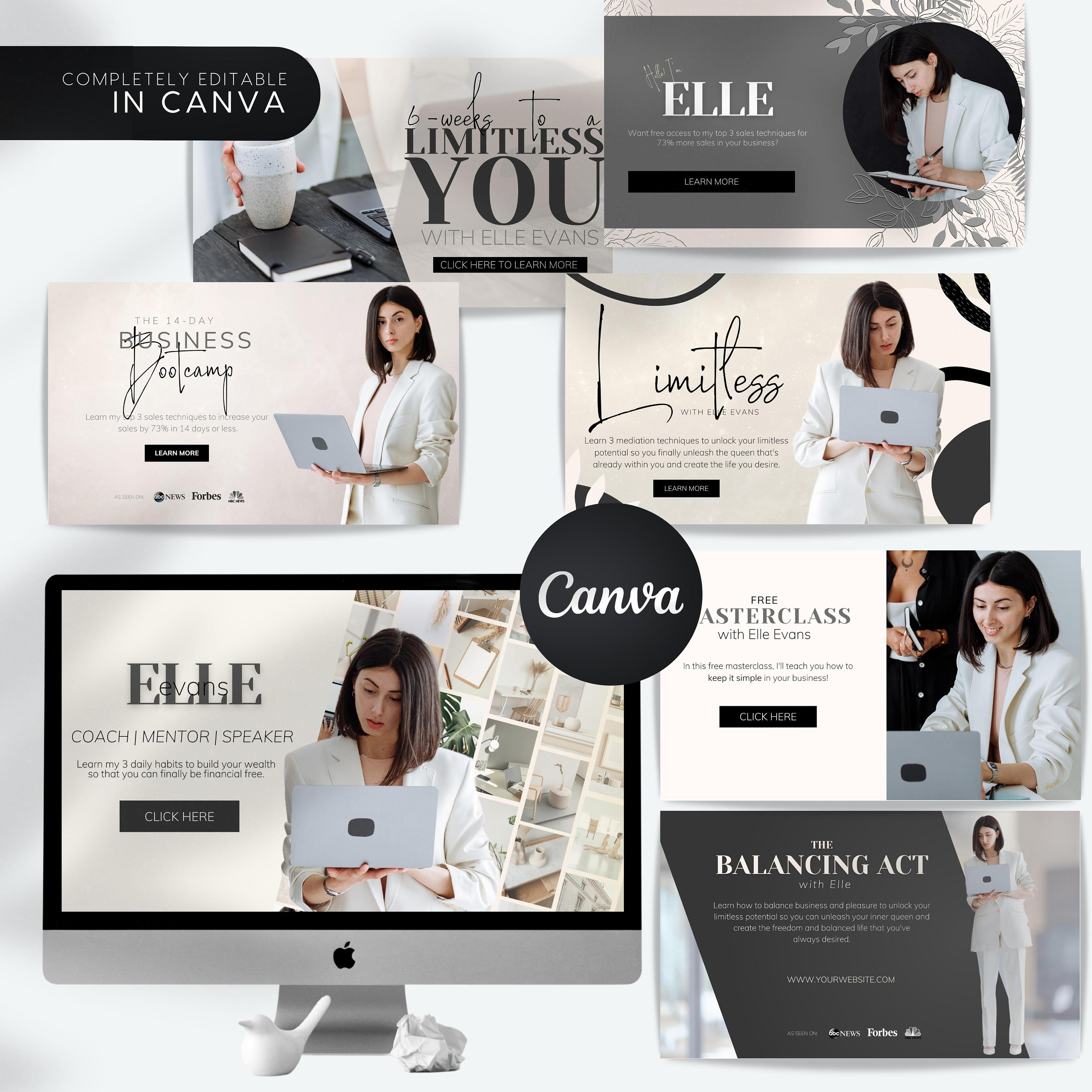 25 Facebook Cover Banner Templates for Coaches and Course Creators ...