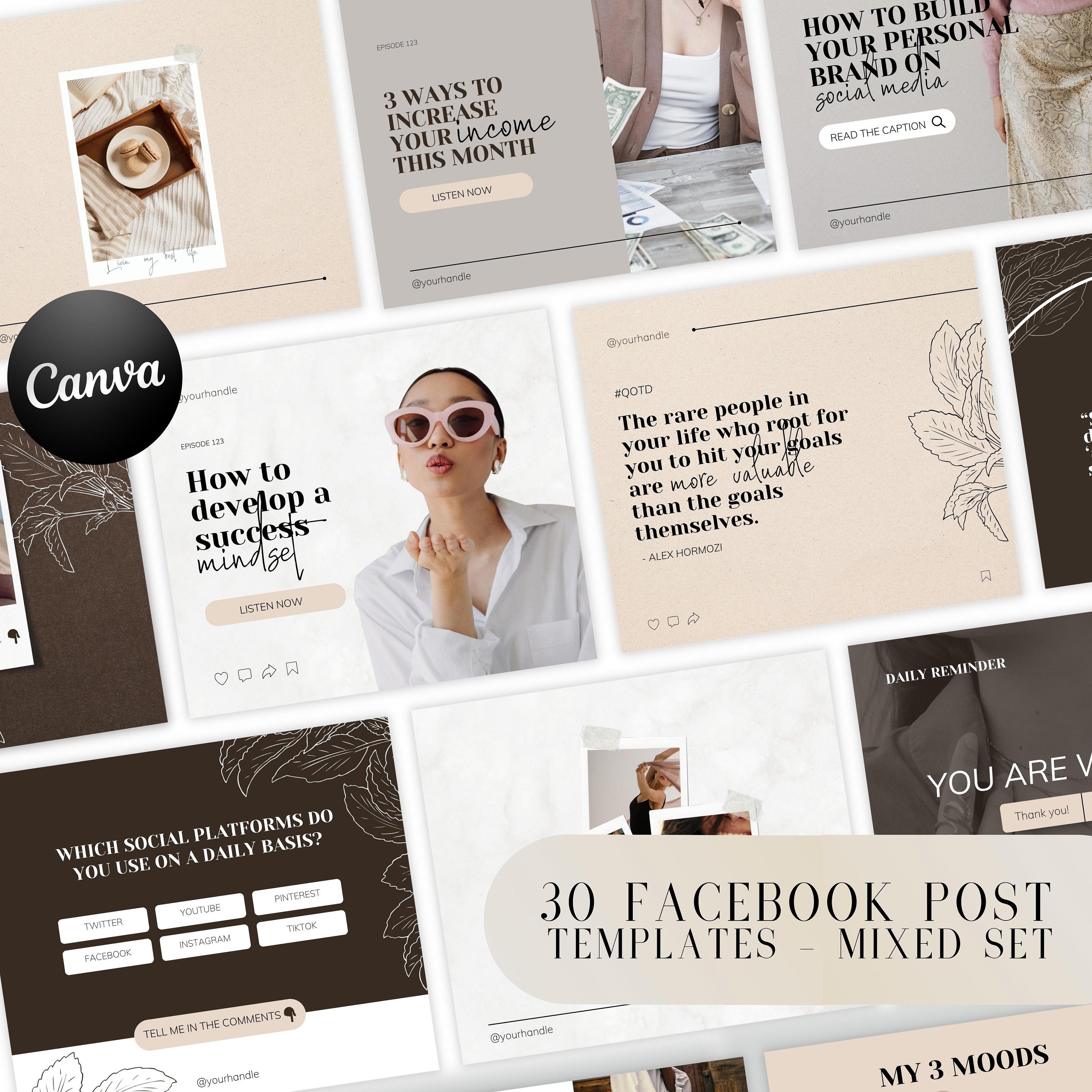 30 Facebook Post Templates for Business Pages, Profiles & Groups ...