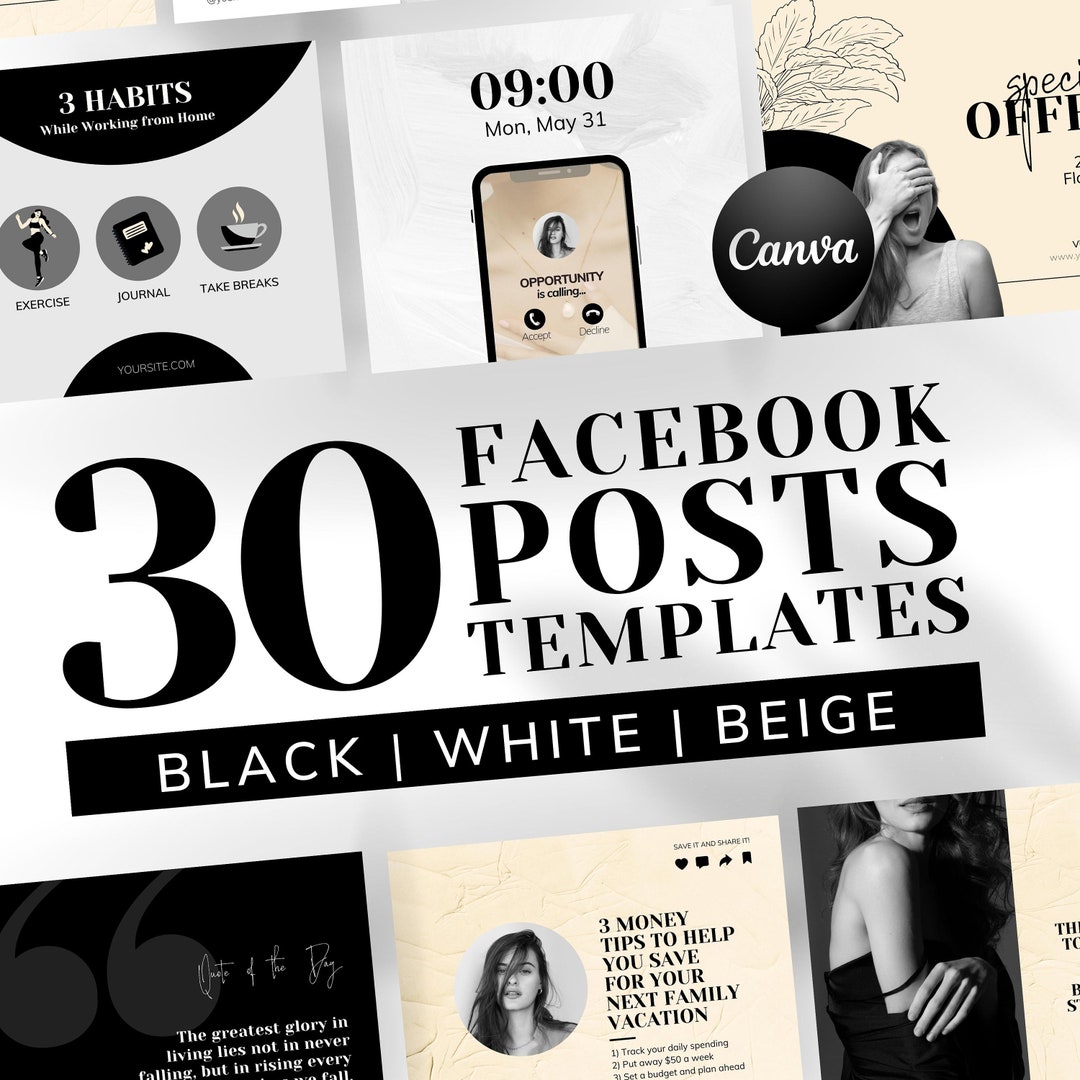 30 Facebook Post Templates for Business Pages, Profiles & Groups ...