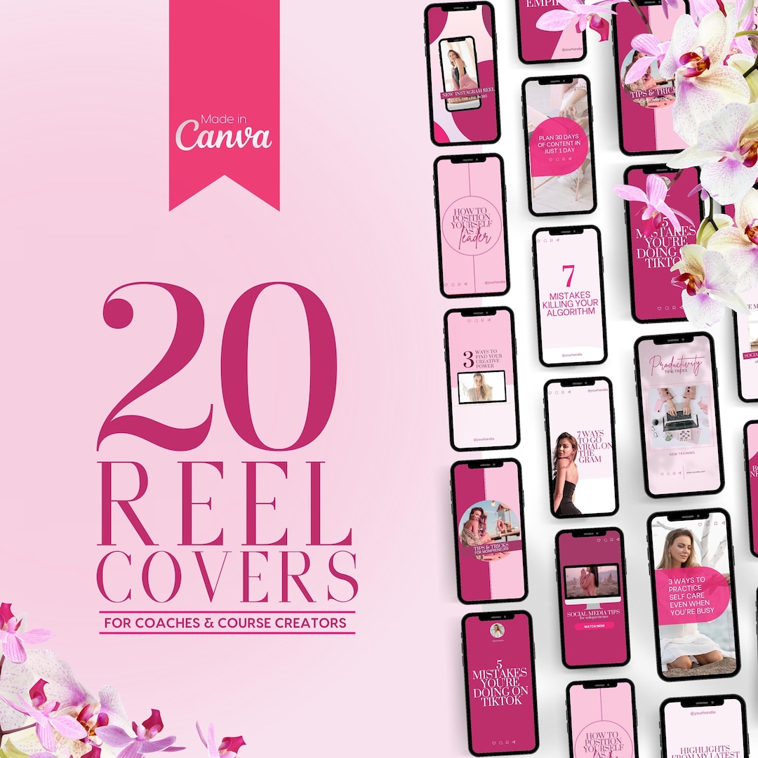 20 Instagram Reel Cover Templates for Coaches & Course Creators ...