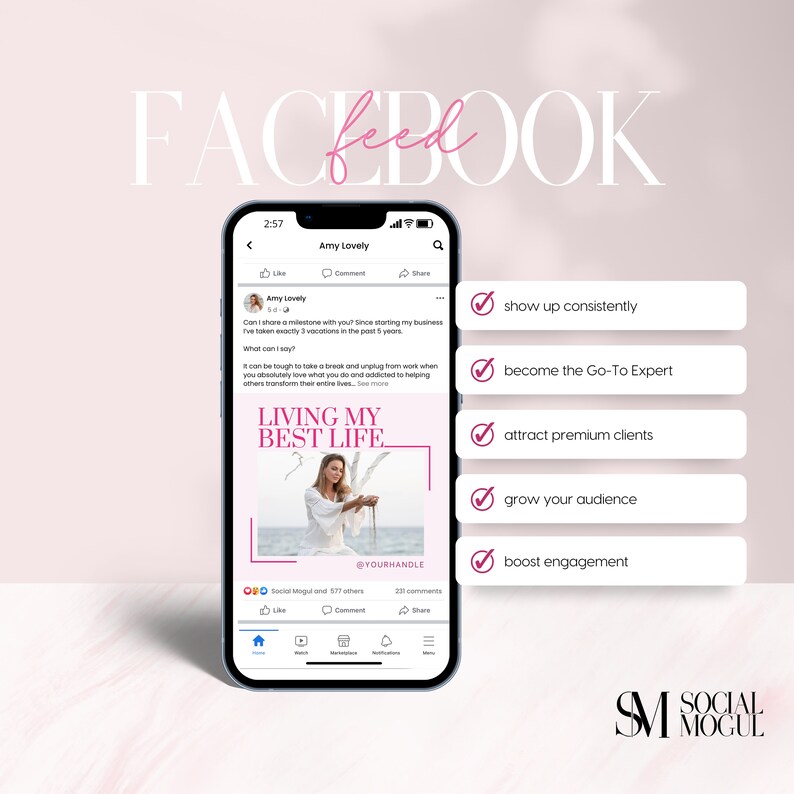 55 Facebook Post Templates for Business Pages, Profiles & Groups ...