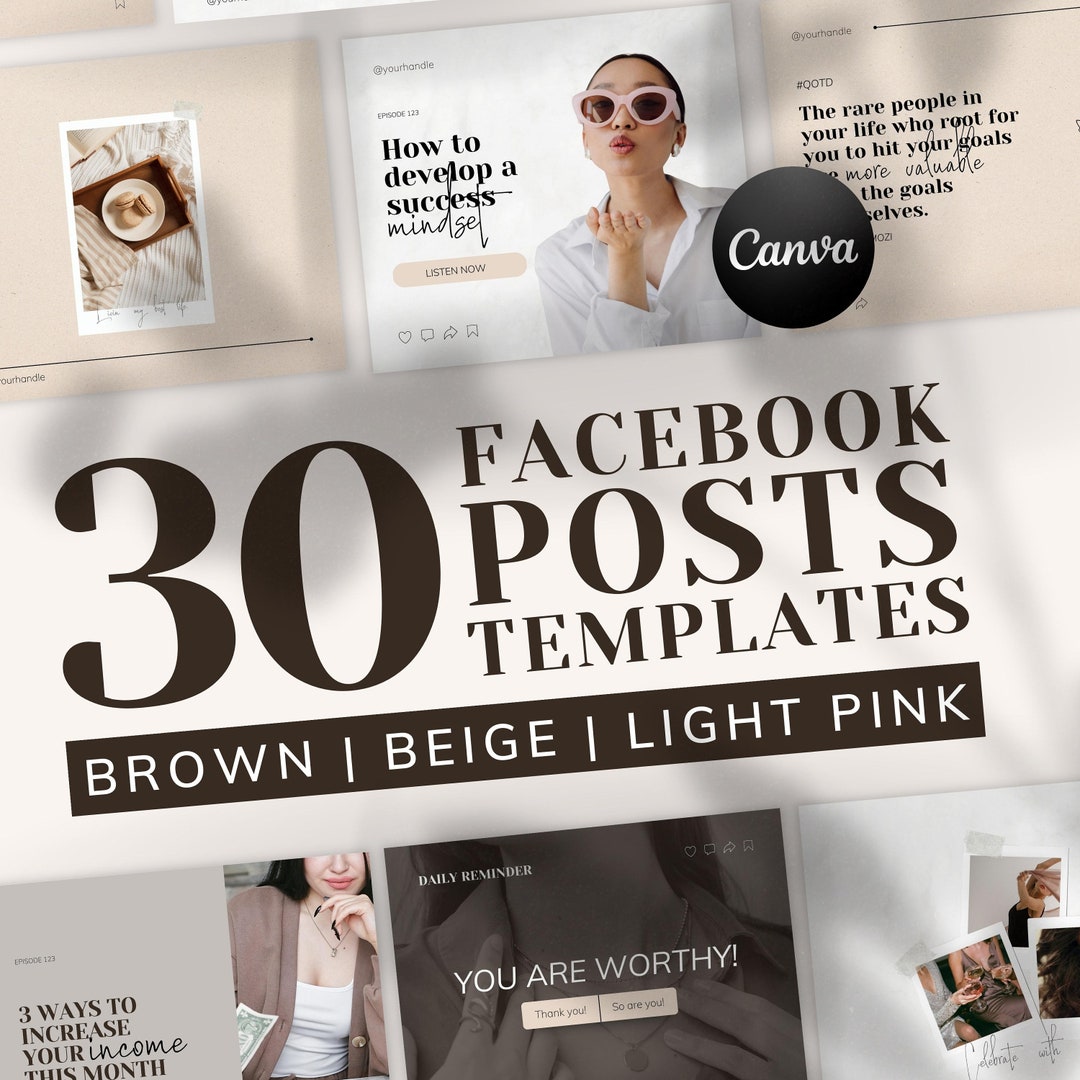30 Facebook Post Templates for Business Pages, Profiles & Groups ...