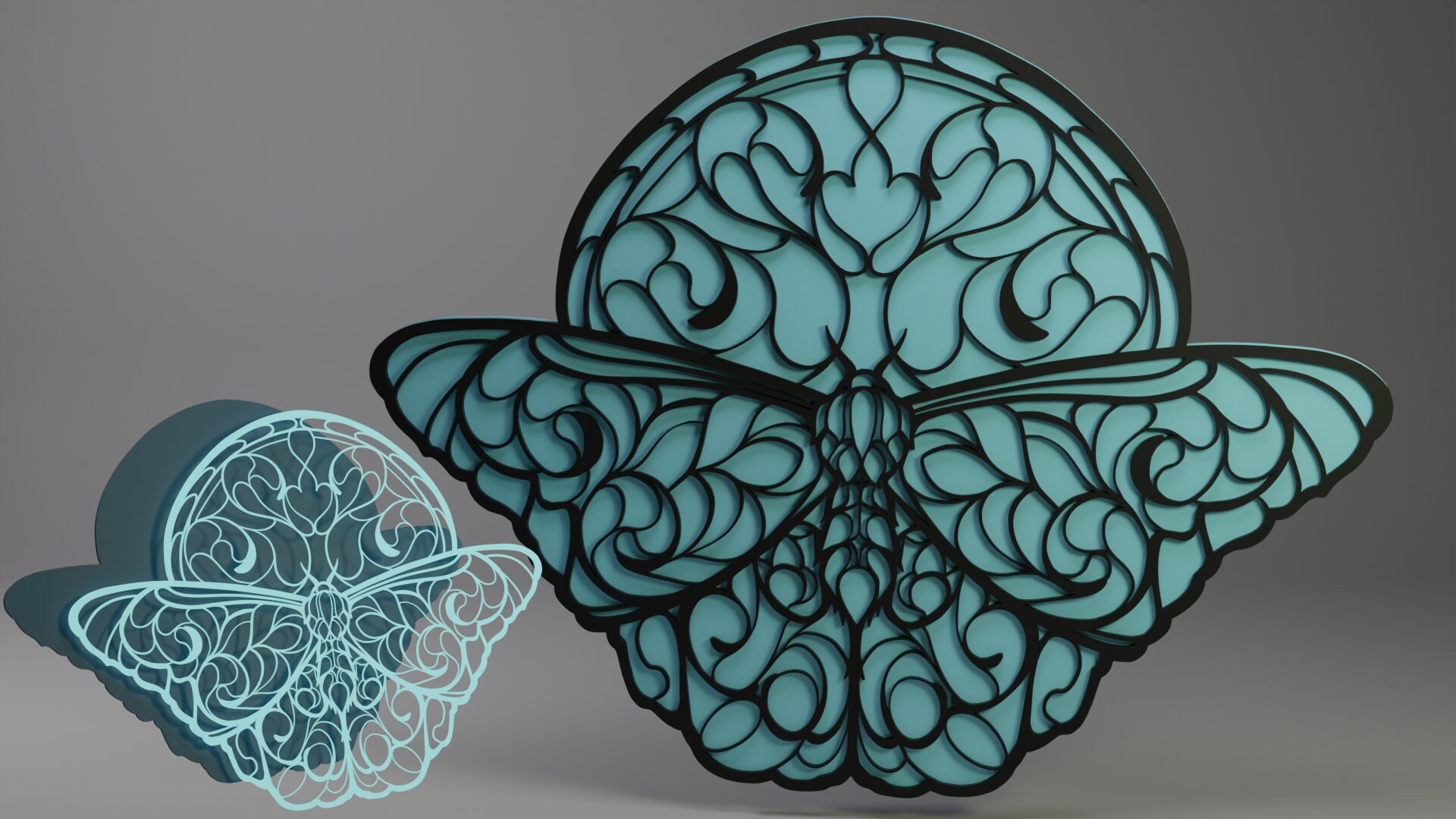 Laser Cut File (SVG,AI,DXF) Moth - Etsy
