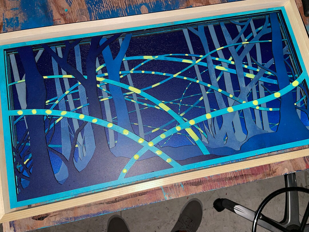 Laser Cut File (SVG,AI,DXF) Firefly Flight - Etsy