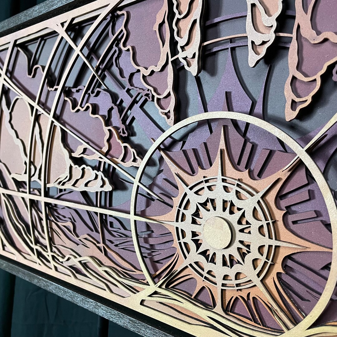 Laser Cut File (SVG,AI,DXF) Infinite Sun - Etsy