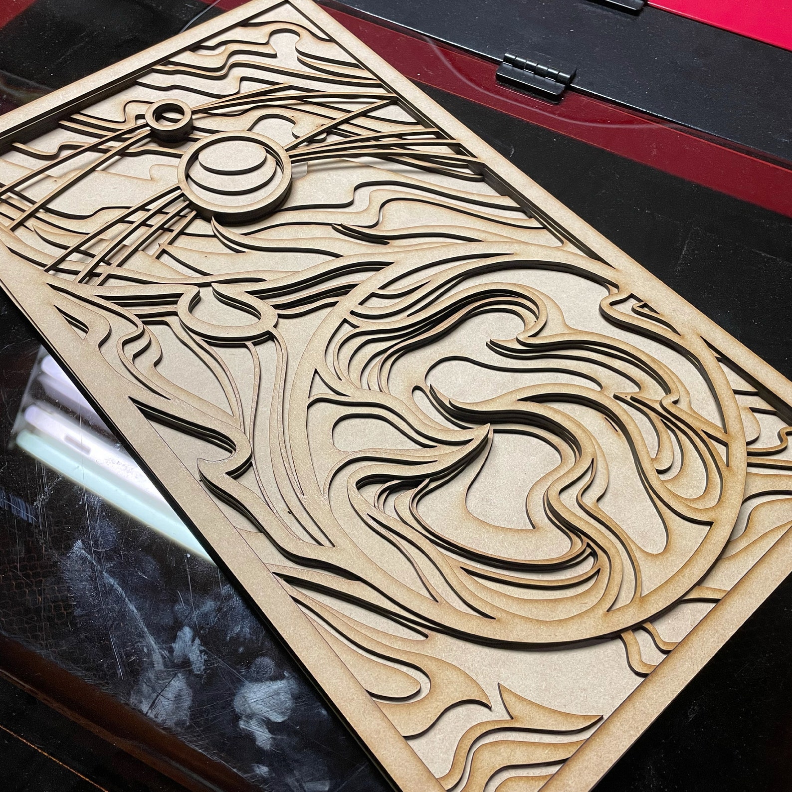 Laser Cut File (SVG,AI,DXF) Sun Chaser - Etsy