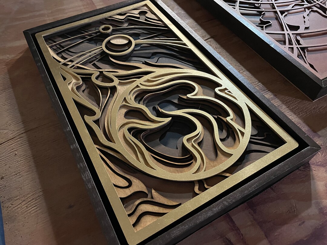 Laser Cut File (SVG,AI,DXF) Sun Chaser - Etsy