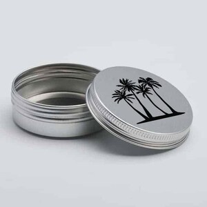 STORAGE Round TIN CONTAINER 35ml 55x20mm - Etsy
