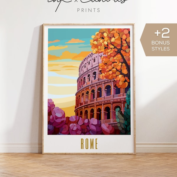 Ancient Rome Architecture Poster - Etsy