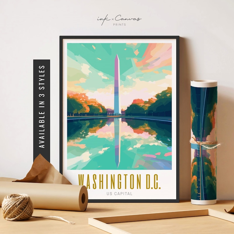 Washington Dc Poster - Etsy