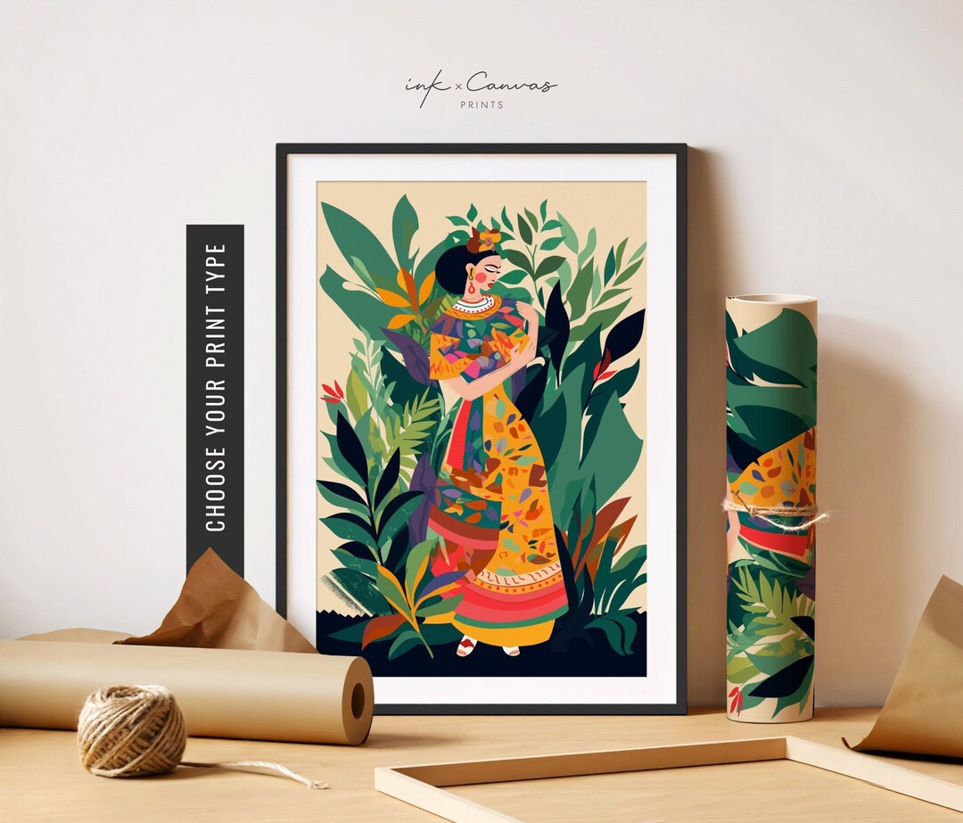 Latina Art Print Maximalist Wall Art Latino Artwork Latinx Art Latina ...