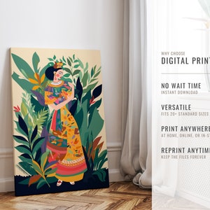 Maximal Decor Latina Art Set of 10 Digital Prints Maximalist Wall Art ...