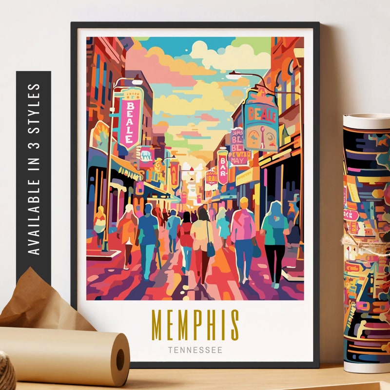 Memphis Poster Set - Etsy