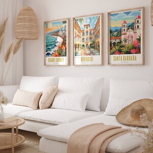 Riverside California Travel Poster Mission Inn Hotel Riverside Art ...