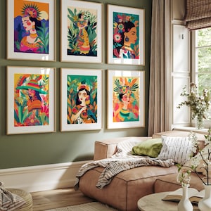 Latina Art Print Maximalist Wall Art Latino Artwork Latinx Art Latina ...