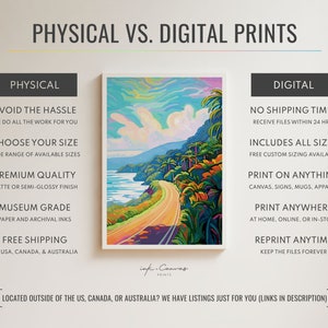 Maui Art Print Lahaina Strong Maui Print Road to Hana Maui Travel ...