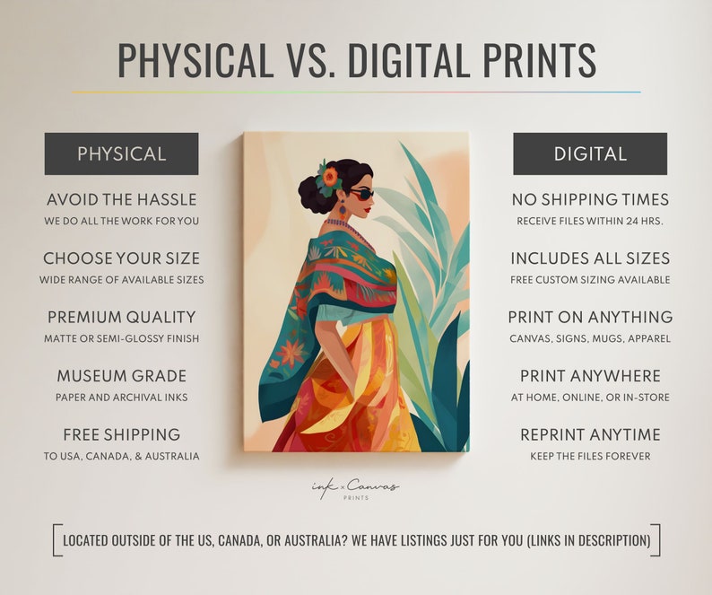 Latina Art Print Maximalist Wall Art Latino Artwork Latinx Art Eclectic ...