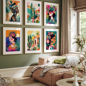 Proud Black Woman Art Afro Women Print Black Girl Art Colorful Prints ...