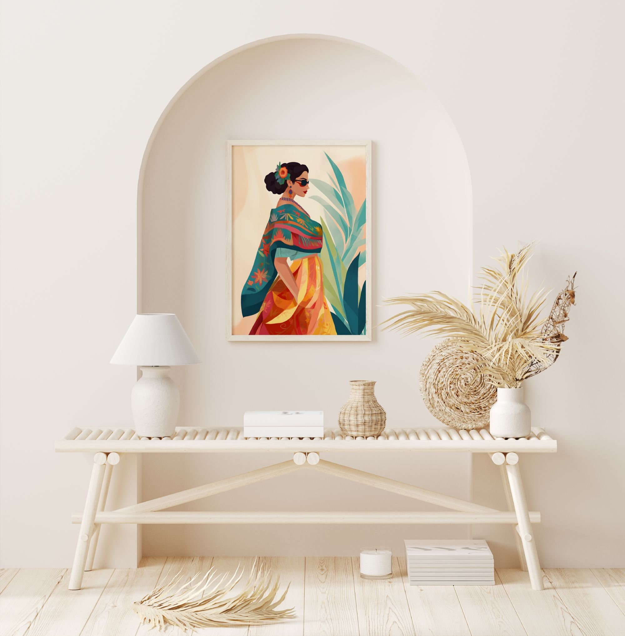 Latina Art Print Maximalist Wall Art Latino Artwork Latinx Art Eclectic ...