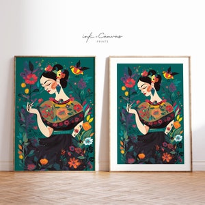 Latina Art Print Maximalist Wall Art Latino Artwork Latinx Art Latina ...