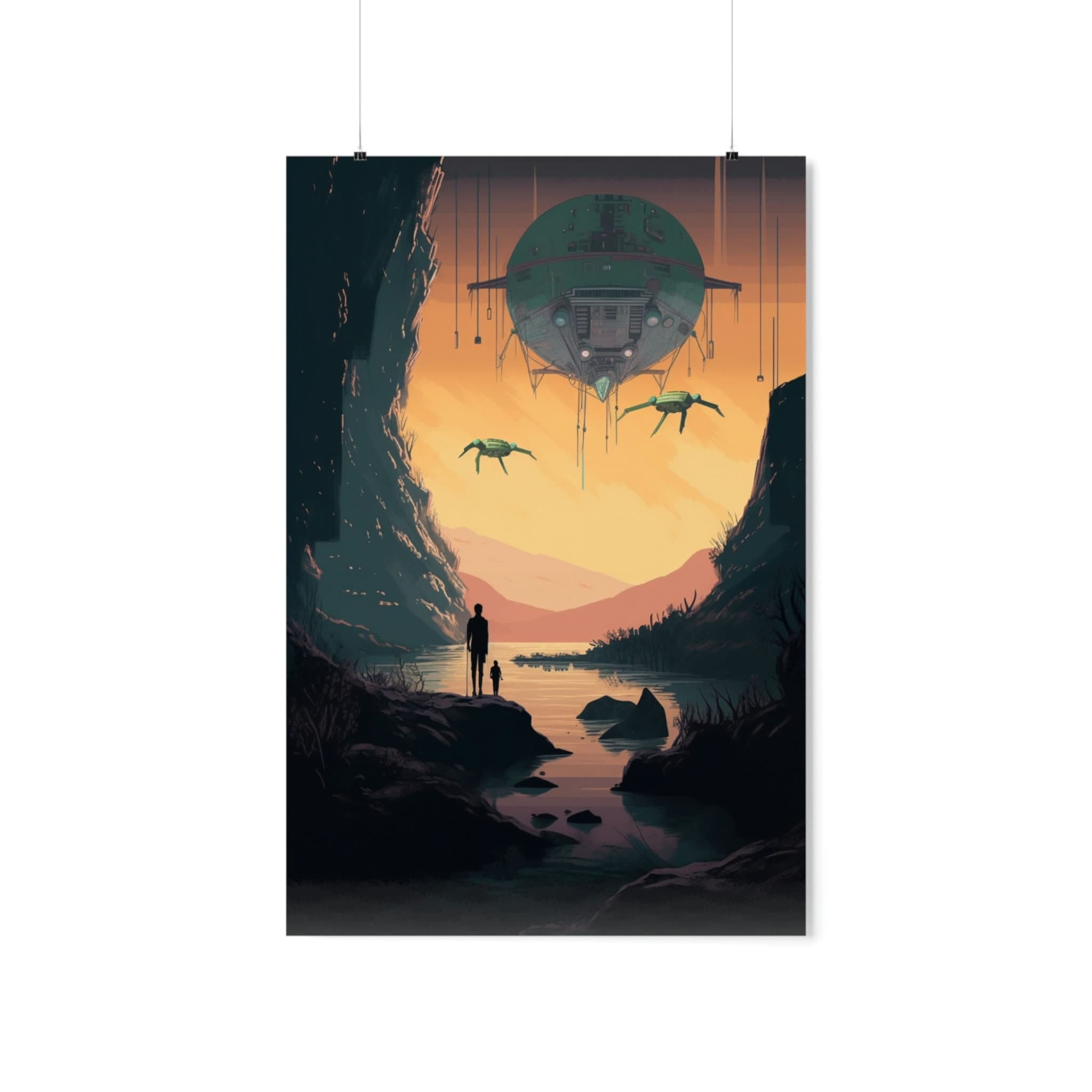 Space Explorer Poster - NASA Space Living Room Poster High Quality ...