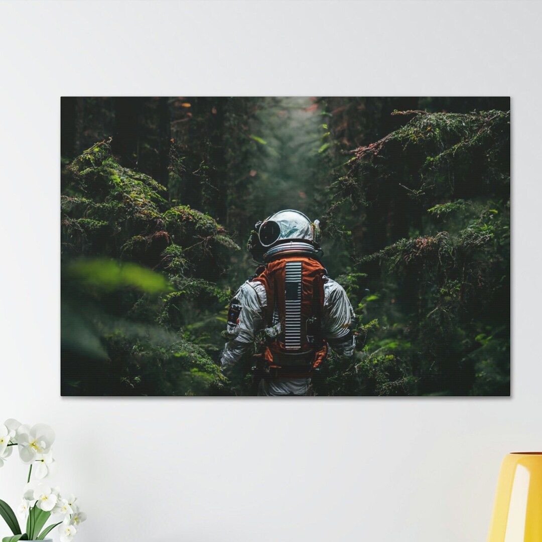 Star Explorer in the Wild - Vibrant Wall Art Print for Adventure Lovers ...