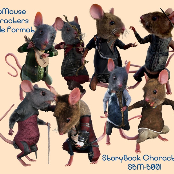 Storybook Characters - Etsy