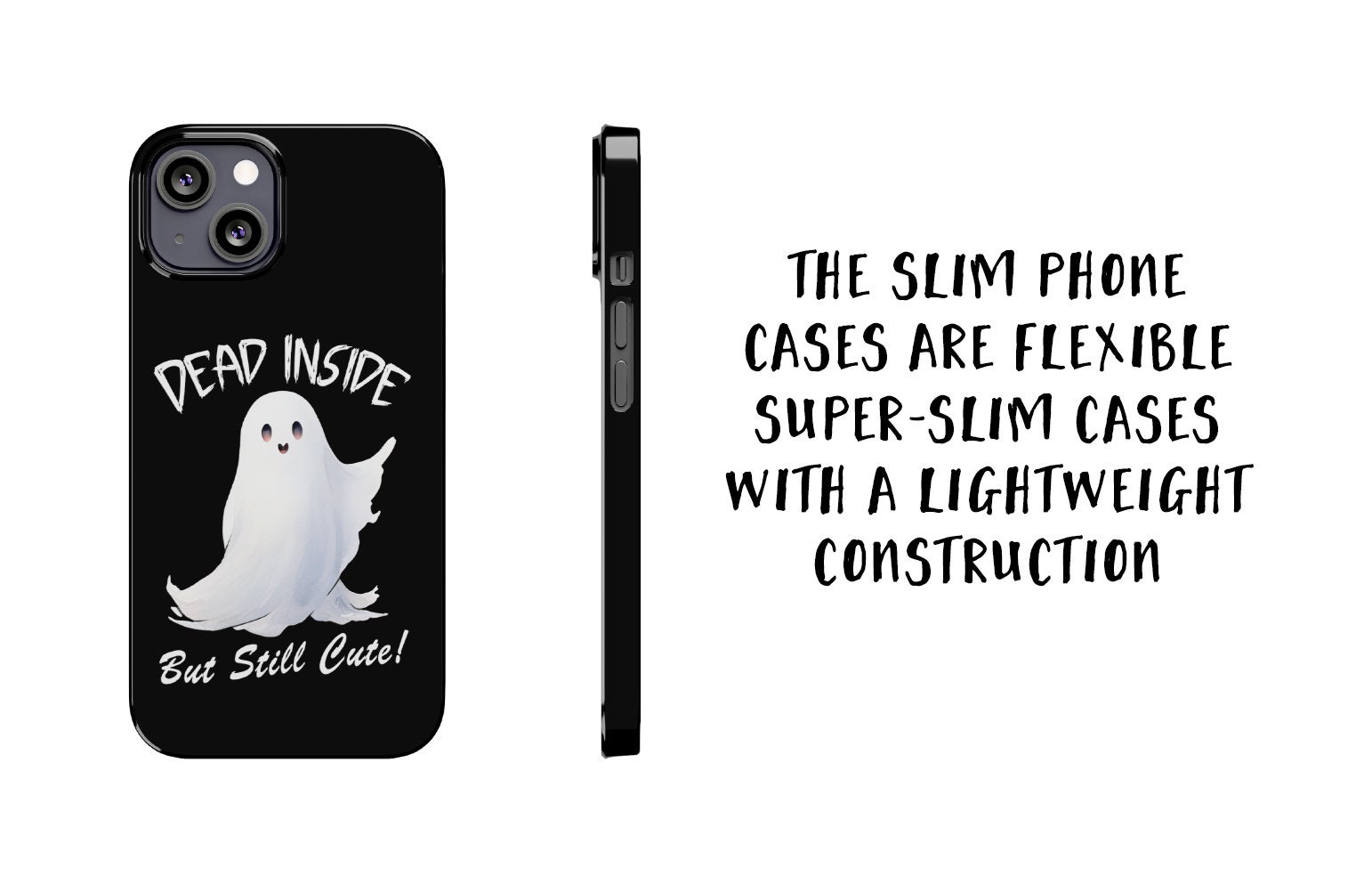 Ghost Halloween iPhone 14 13 12 11 Pro XR Case, Spooky Kawaii Case ...