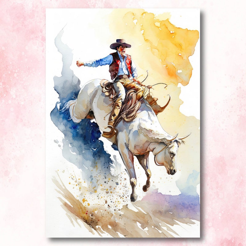 Bull Rider - Etsy
