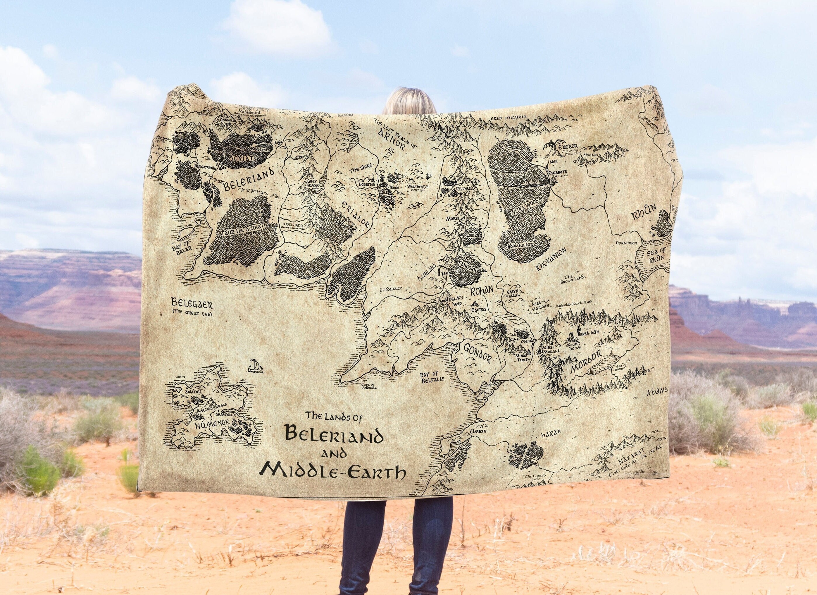 Middle Earth Tapestry
