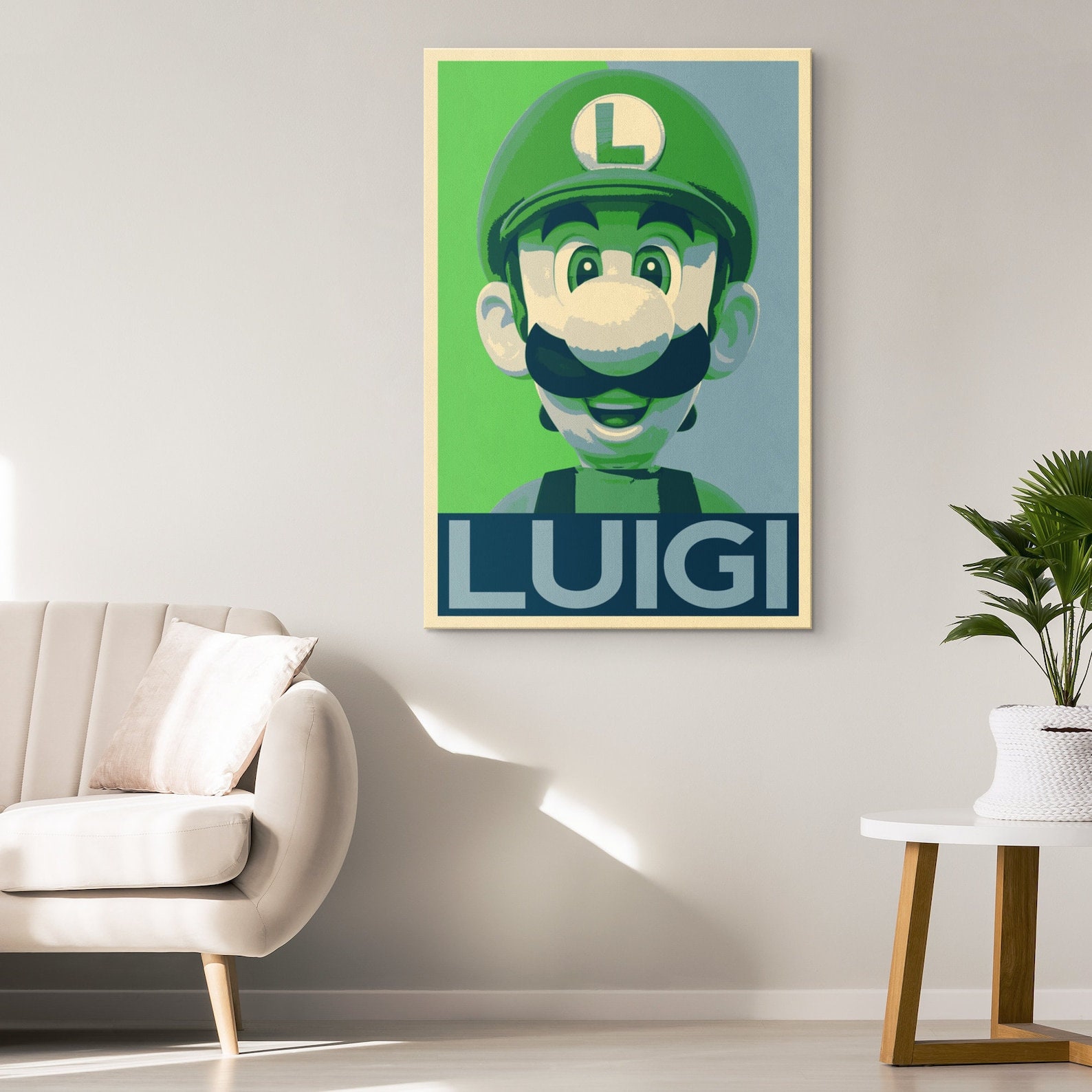 Luigi Poster Print, Super Mario Bros Wall Art sold by AARON MARTINEZ ...
