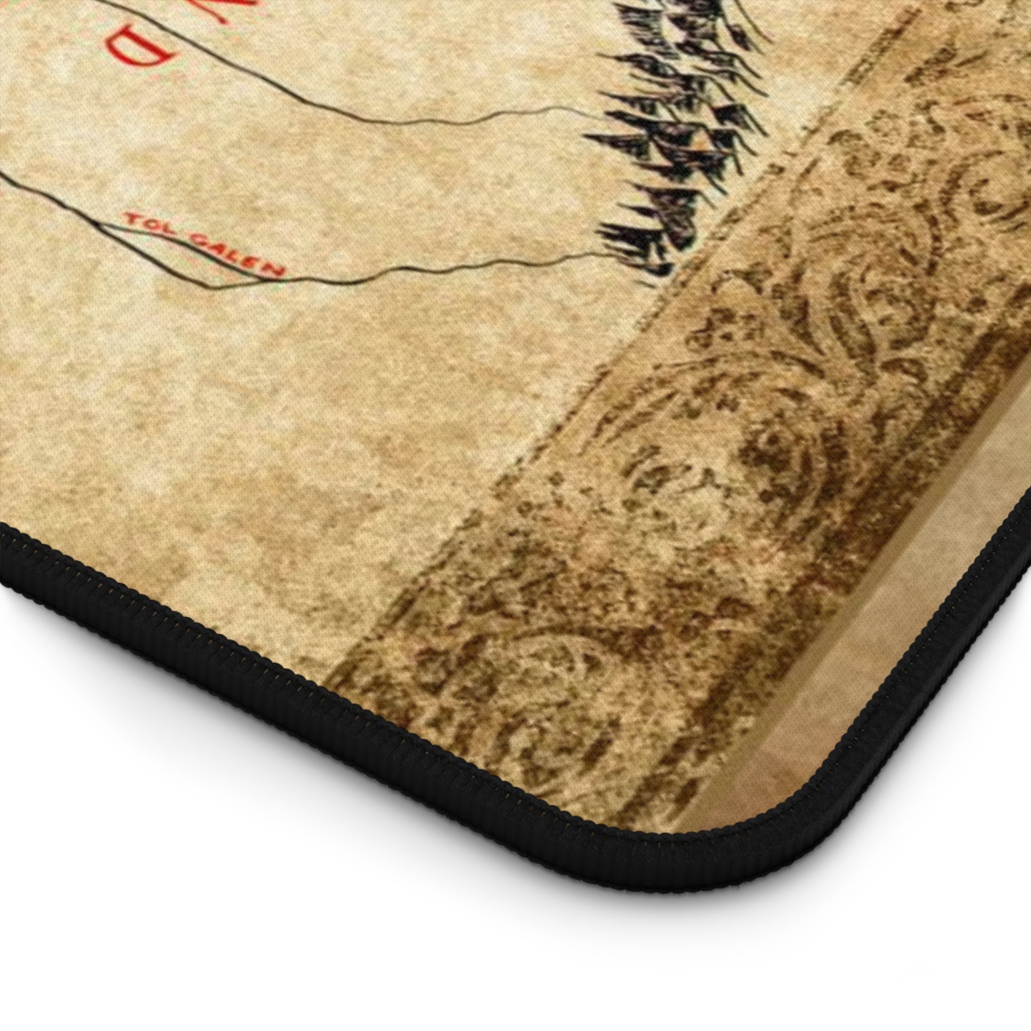 Lord of the Rings Middle Earth Map Desk Mat Mouse Pad, LOTR sold by ...