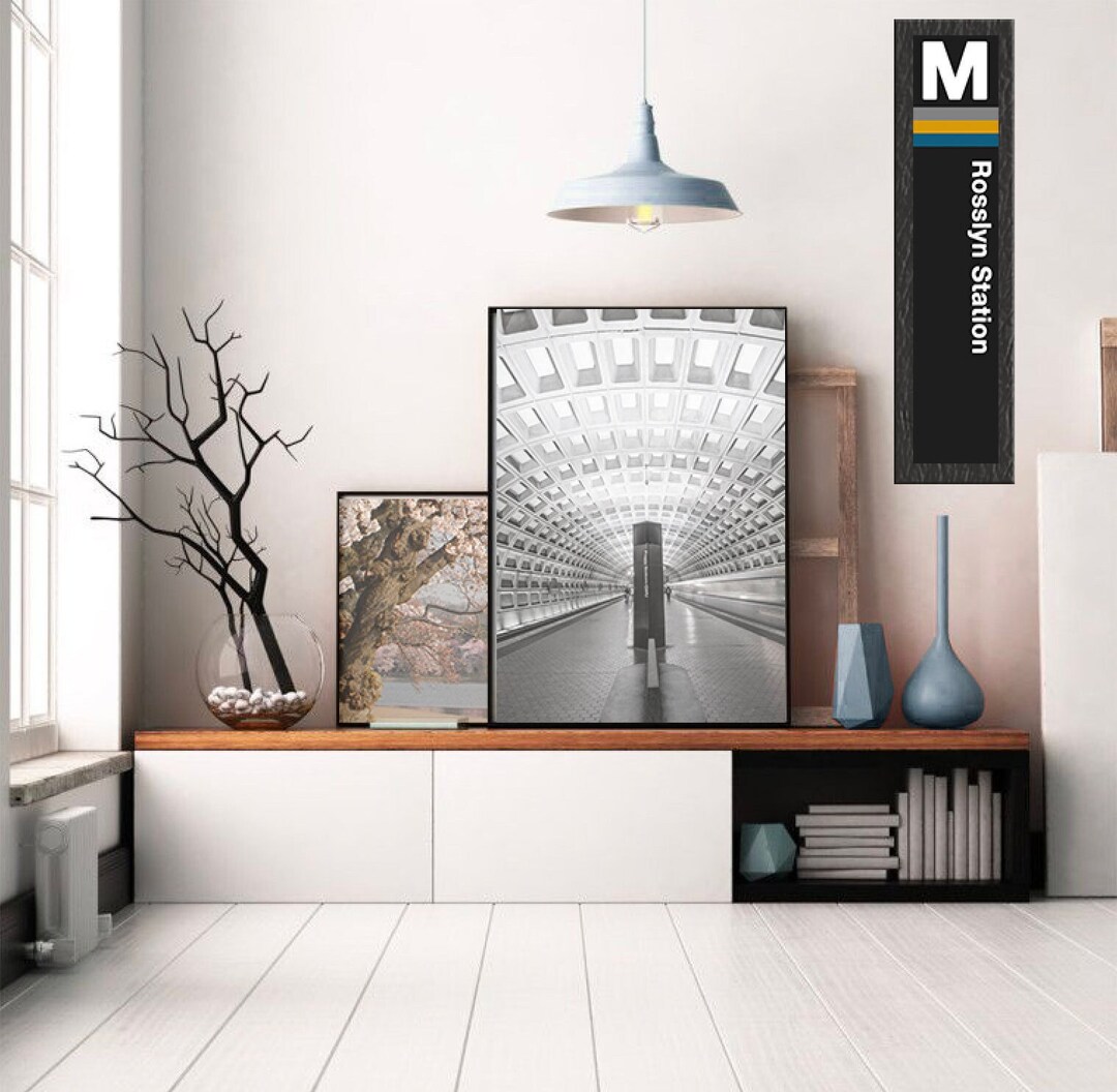 Customized DMV Metro Station Sign - Etsy