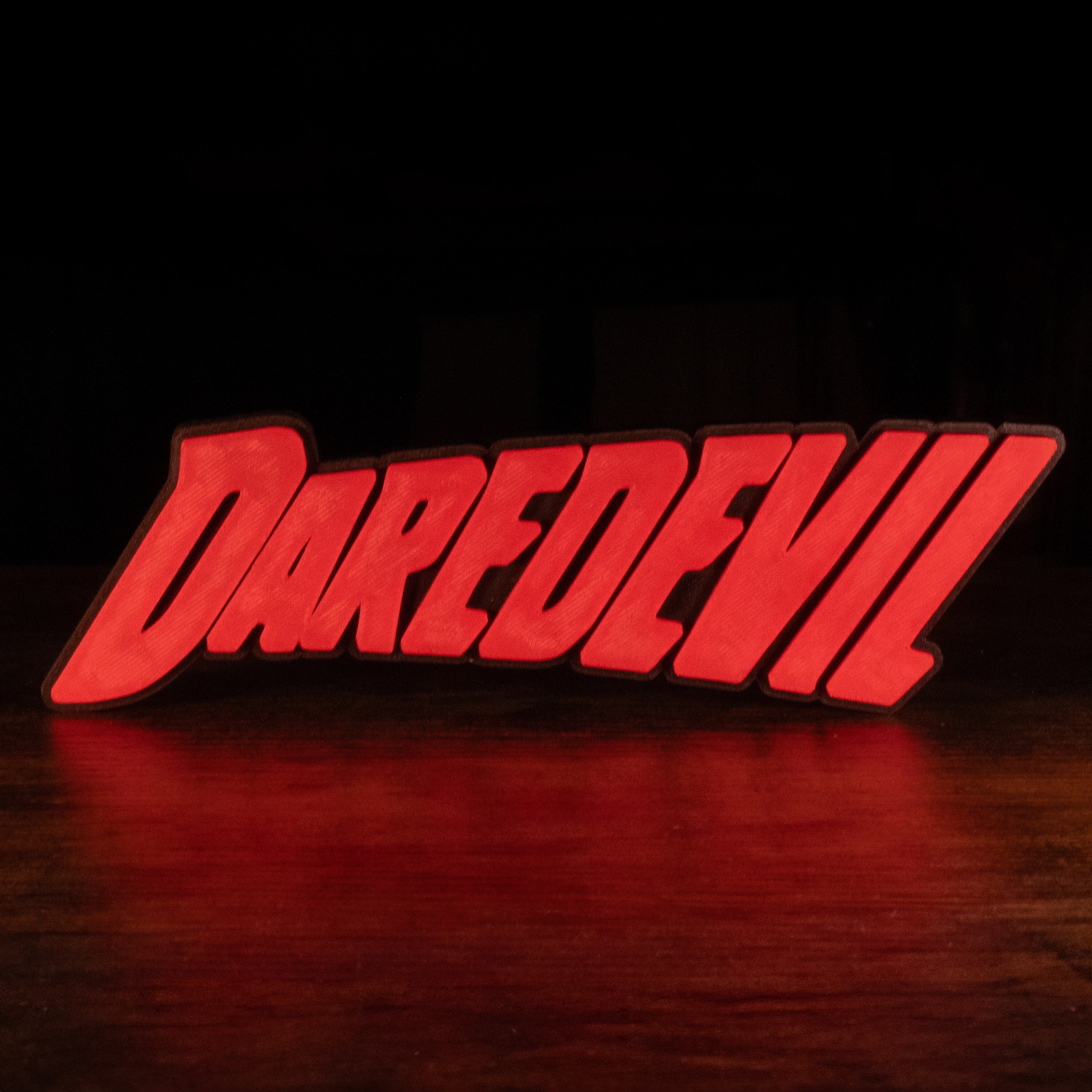 Daredevil 3D Logo for Display - Etsy