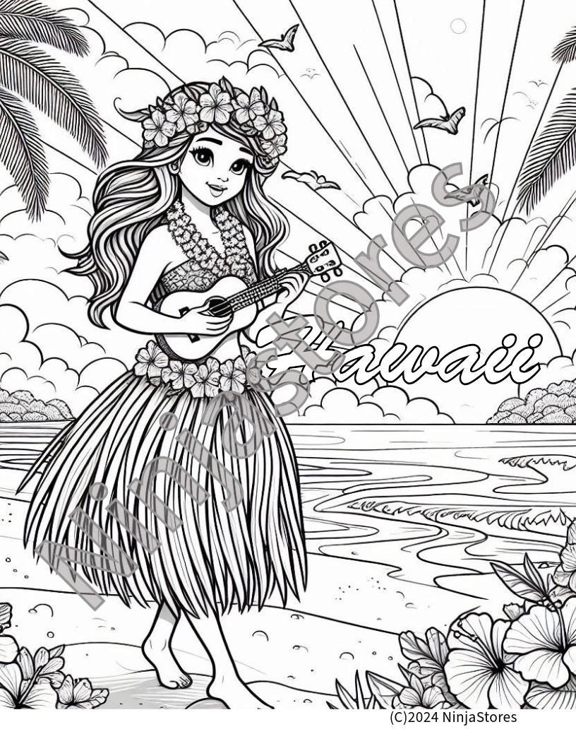 Geography / History Coloring Sheets All 50 States USA - Etsy