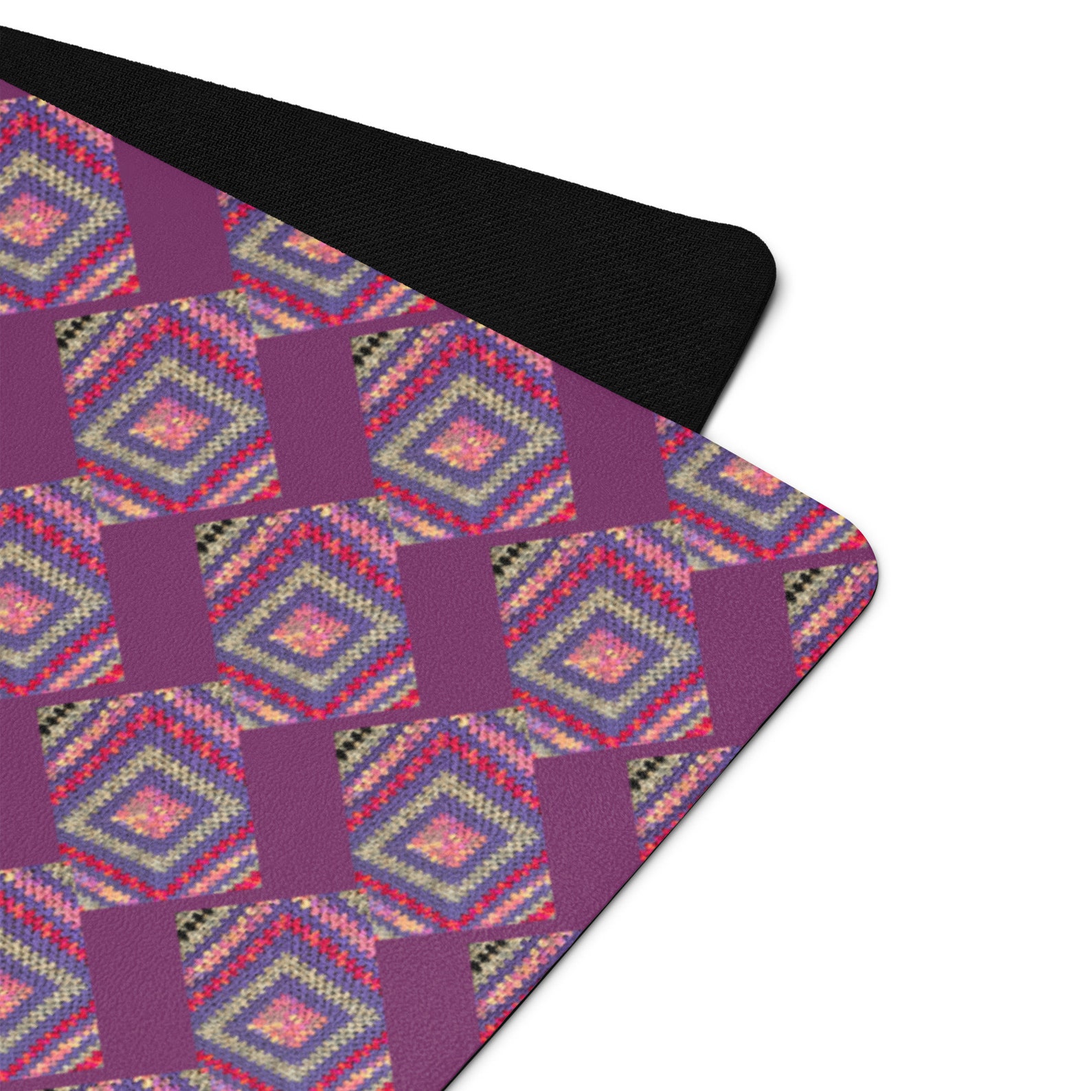 Yoga Crochet Pattern Mat, Workout Equipment for Home Gym, Thick Top ...