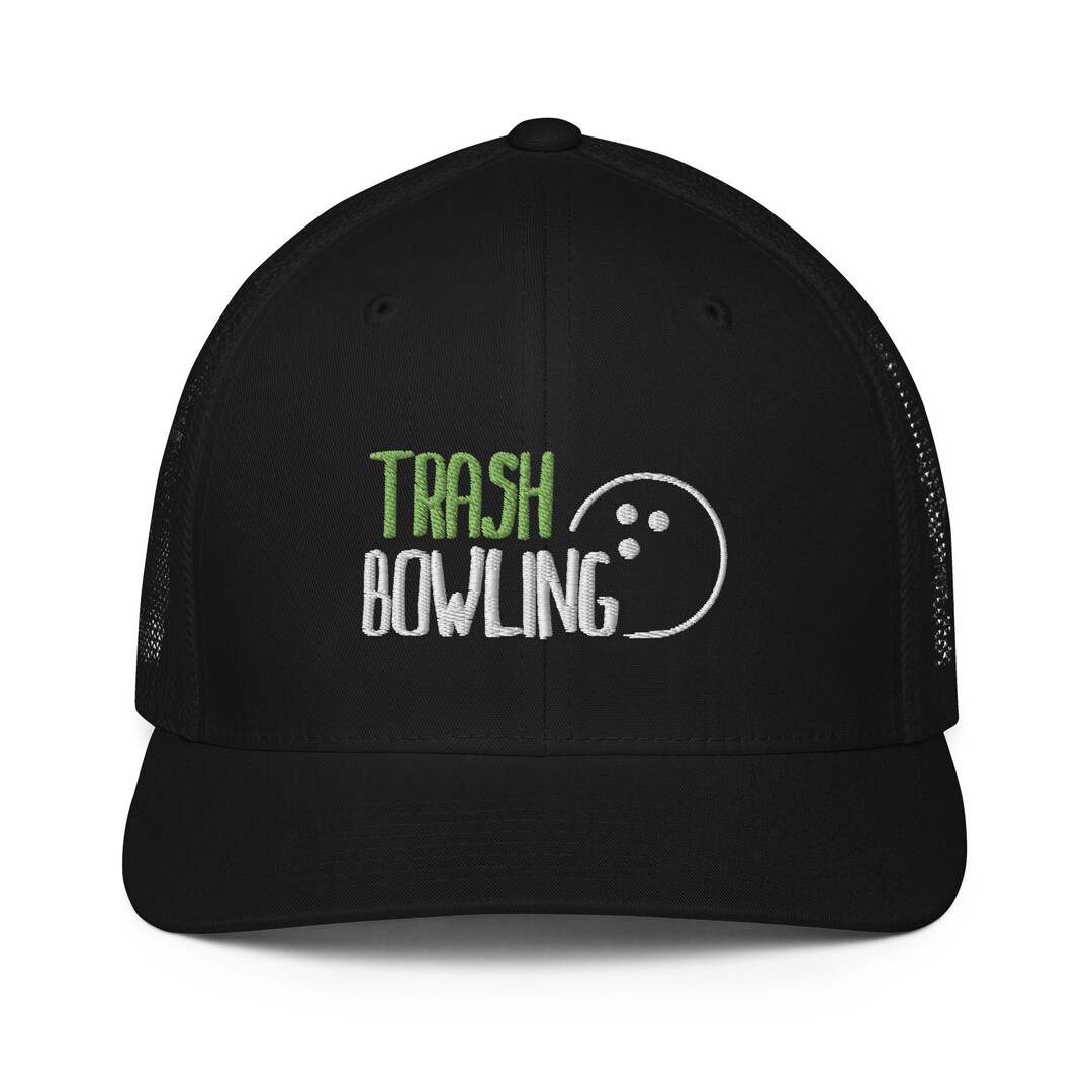 Trash Bowling Flexi-fit Cap | Trash Bowling | Funny Hat | Gift ...