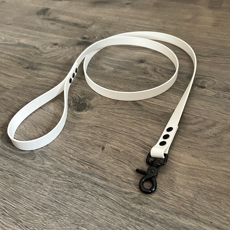 White Leash - Etsy