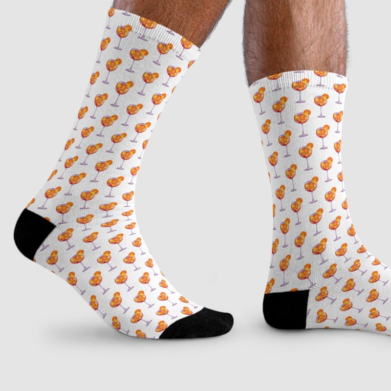 Aperol spritz socken - Etsy.de
