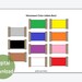 Montessori Colored Tablets Box 1 +box 2 Easy Printable Homeschool ...