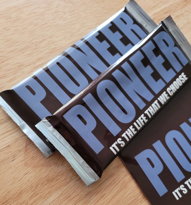 JW Pioneer Candy Bar Wrapper, It's the Life (printable) - Etsy