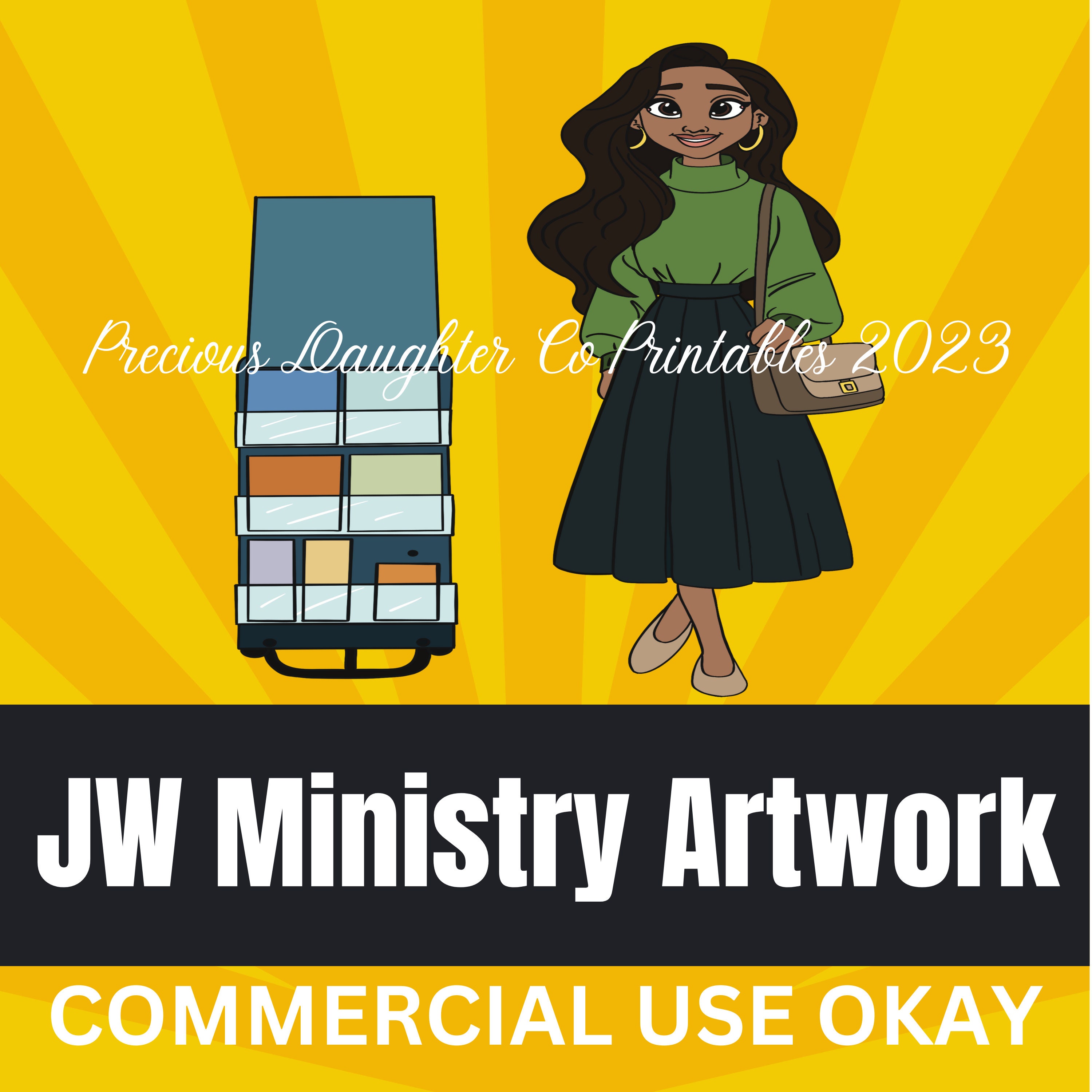 JW Clipart, Escuela De Precursores, Pioneer School - Etsy