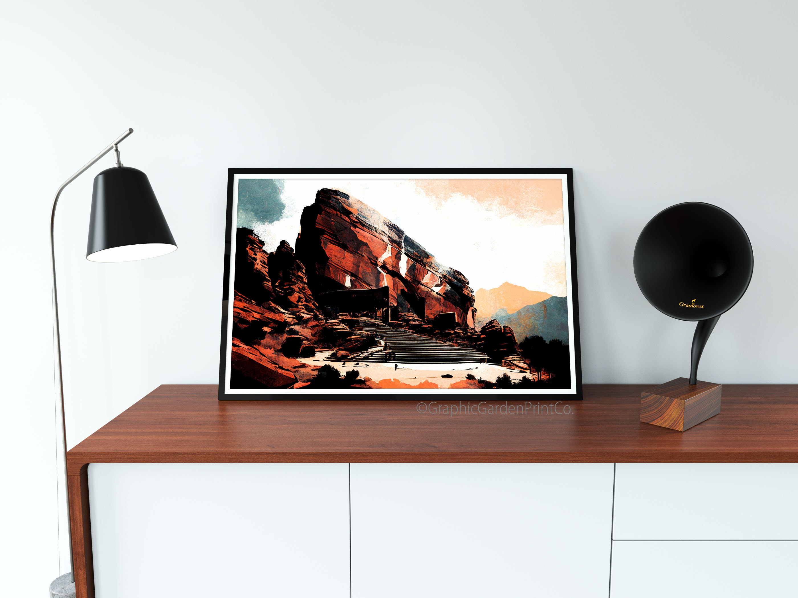 Red Rocks Park & Amphitheatre Wall Art Morrison Colorado - Etsy